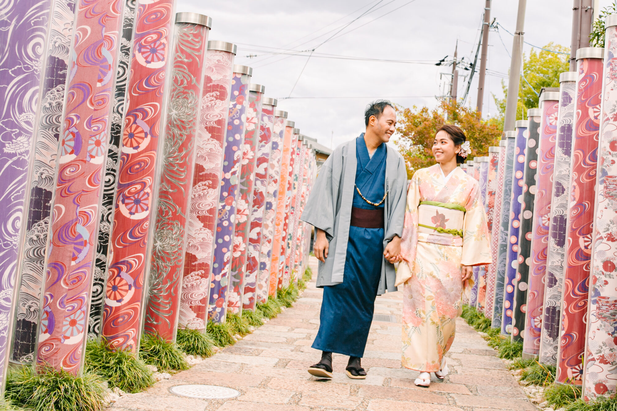 Pre-wedding photo shoot in Arashiyama, Kyoto Japan!! | Photoguider-Japan